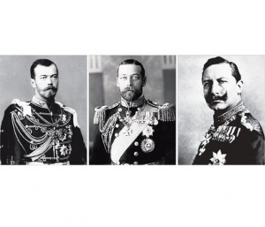 The three cousins - WW1 East Sussex